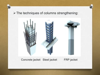 Capacity of strengthened Reinforced concrete columns | PPT