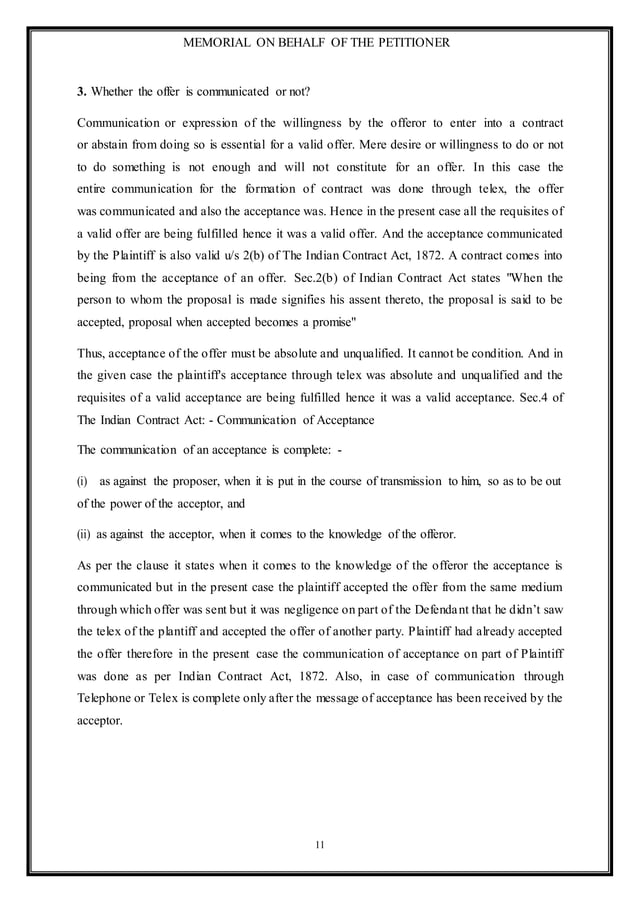 Moot memorial | DOCX