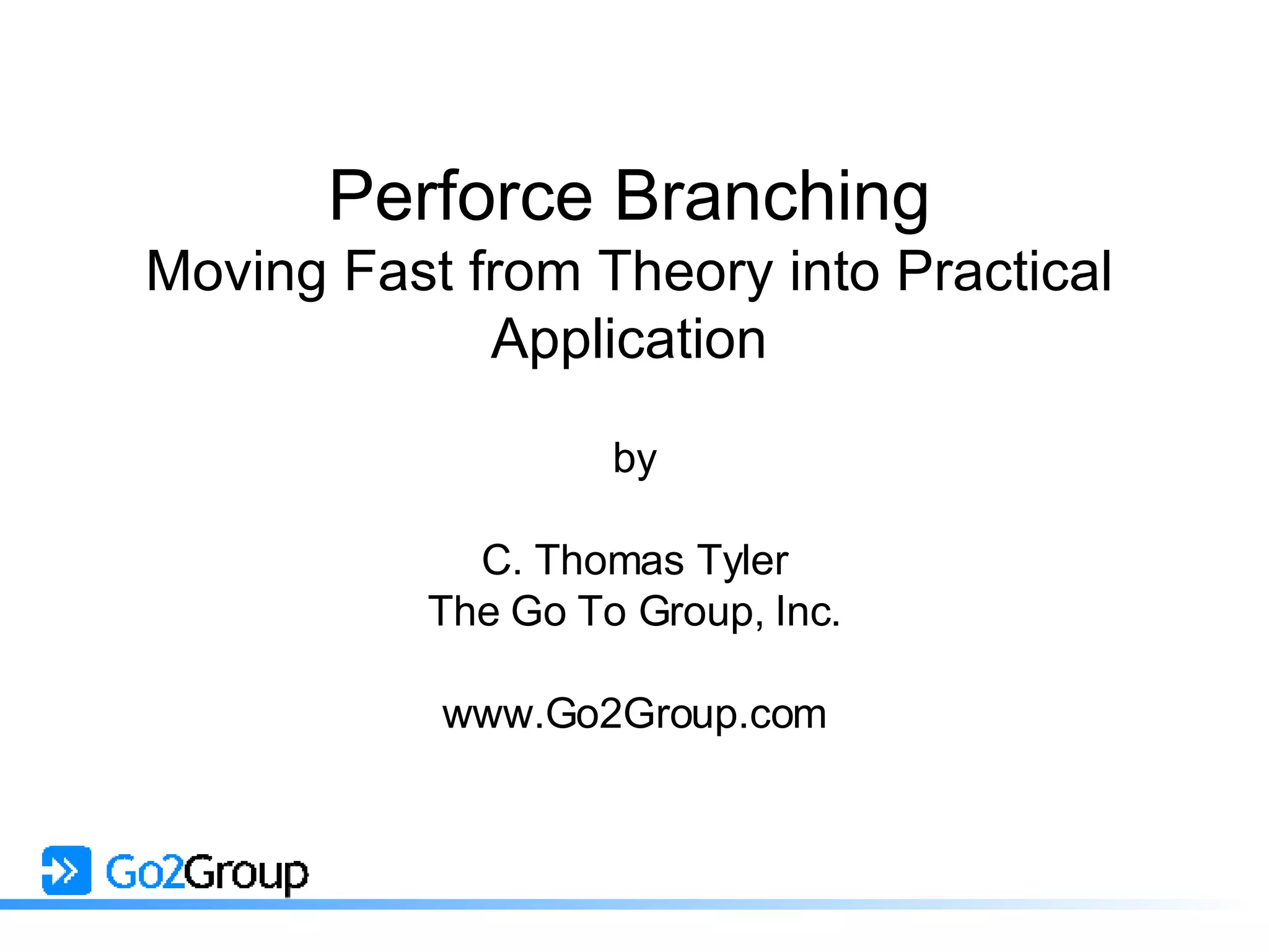 P4 Branching Overview | PPT