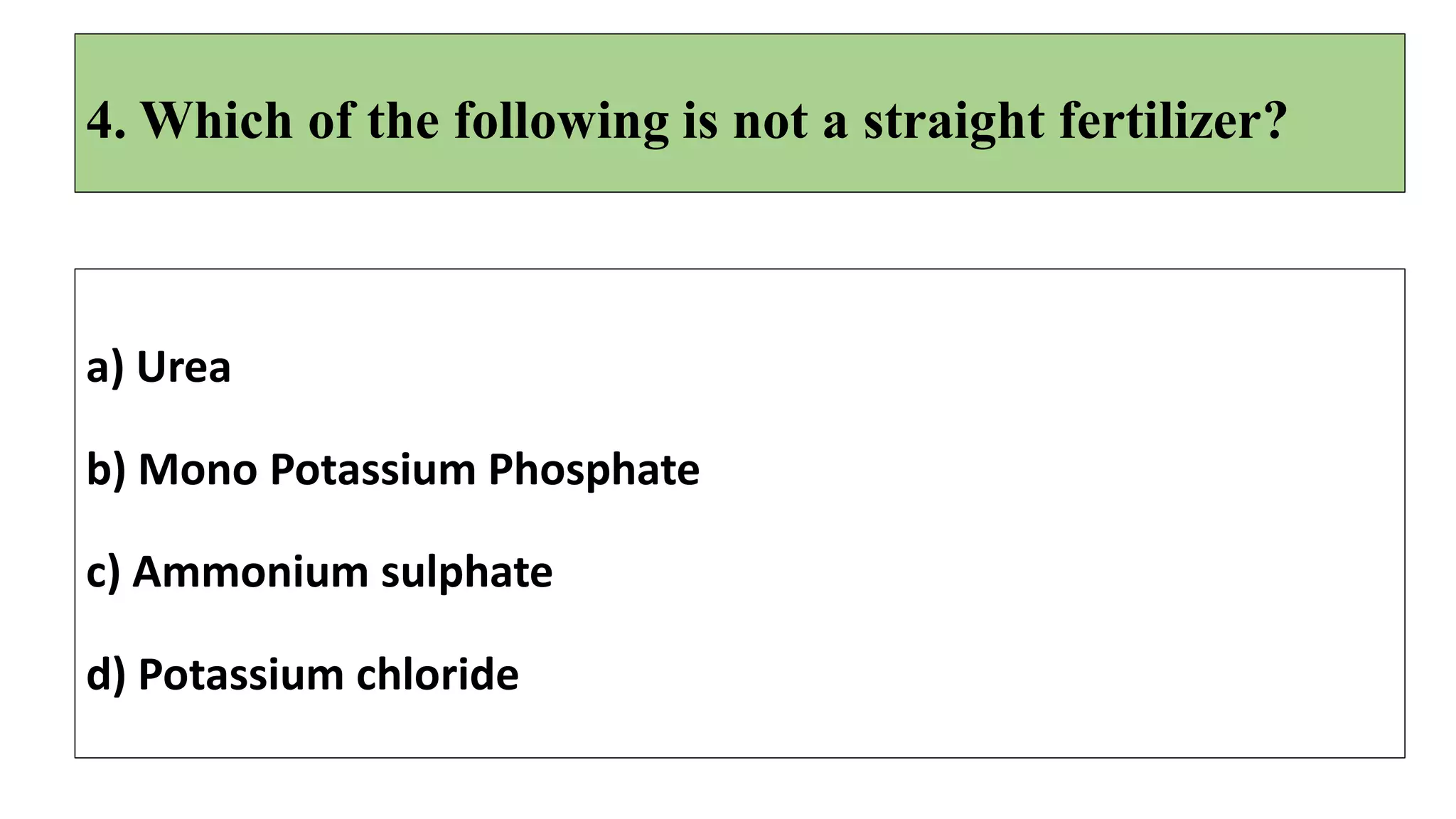 fertilizer calculation | PDF