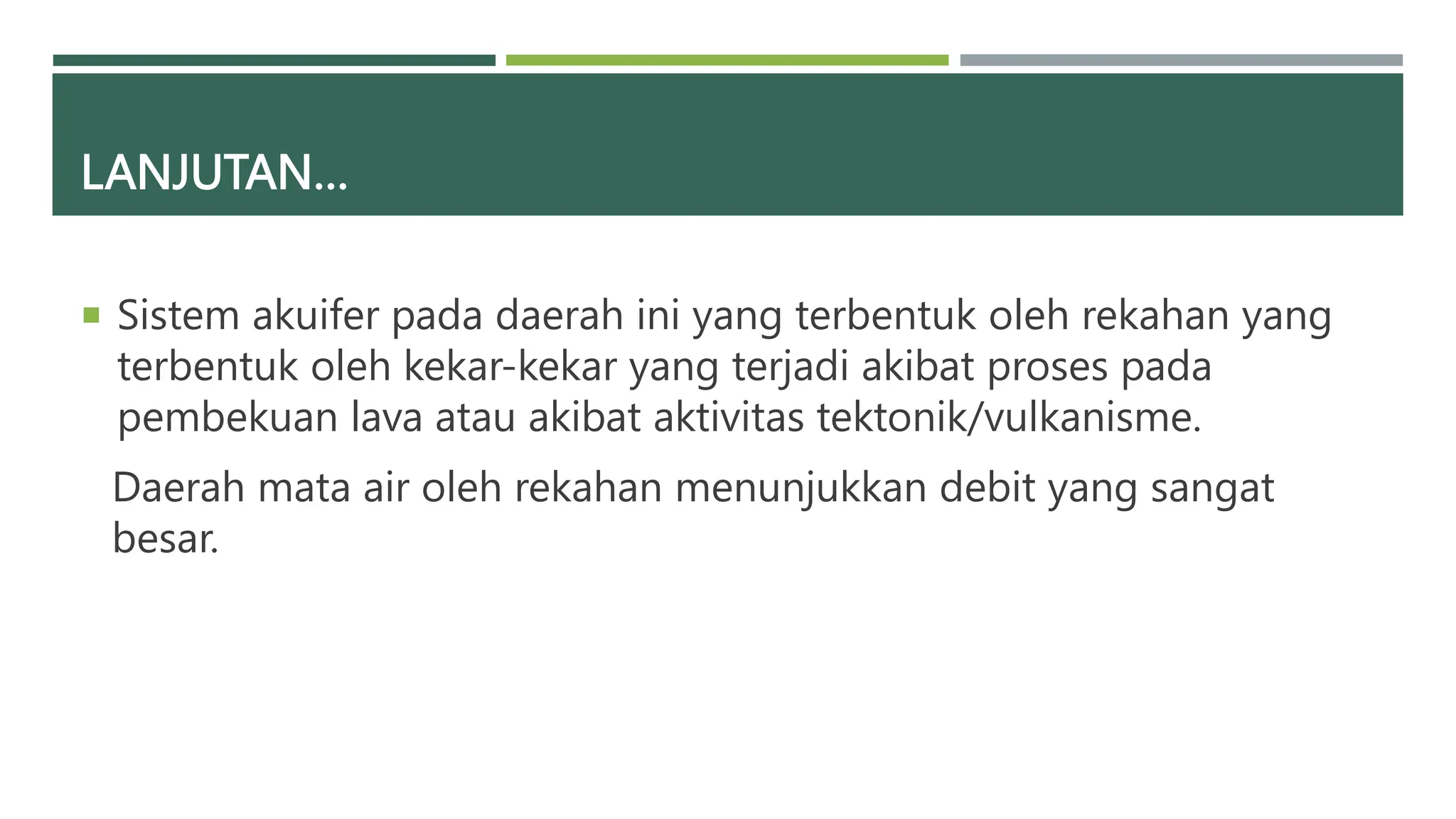 Sistem Akuifer air tanahh jhhthrbvnvhgfsgysu | PPTX