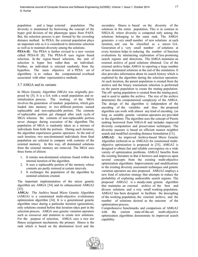 The Multi Objective Genetic Algorithm Based Techniques For Intrusion Detection Pdf