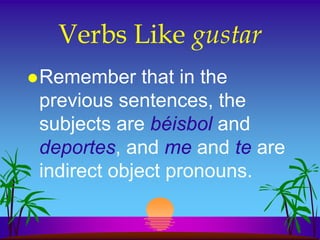 P4 verbs-like-gustar | PPT