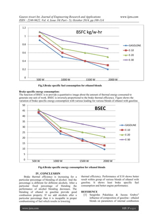 Experimental investigation of ethanol blends with gasoline on SI engine ...