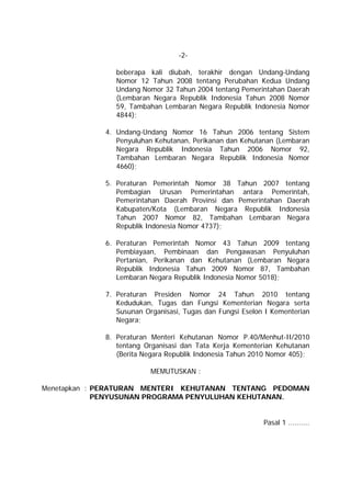 P41 2010 programa penyuluhan kehutanan | PDF