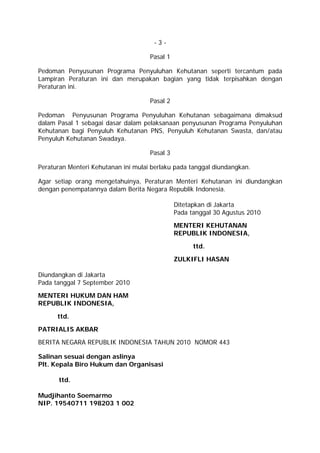 P41 2010 programa penyuluhan kehutanan | PDF