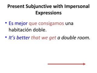 Subjunctive with Impersonal Expressions | PPT