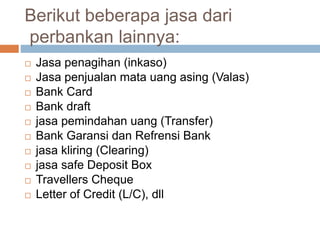 Ruang Lingkup Lembaga Keuangan Bank dan Non Bank | PPTX