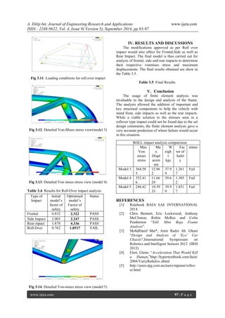 Design and Optimisation of Sae Mini Baja Chassis | PDF