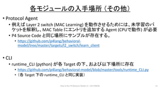 How to run P4 BMv2 | PDF | Programming Languages | Computing
