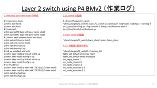 How to run P4 BMv2 | PDF | Programming Languages | Computing