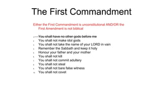 Ten commandments (improved) | PPTX