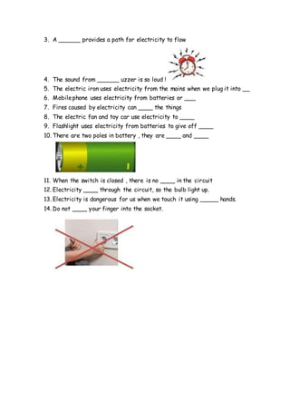 P4 c science electricity | DOCX | Consumer Electronics | Technology ...