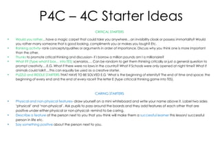 P4C Presentation #gaconf15 | PPTX