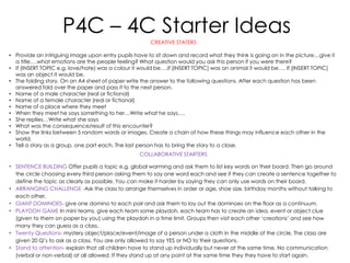 P4 c teach meet | PPT