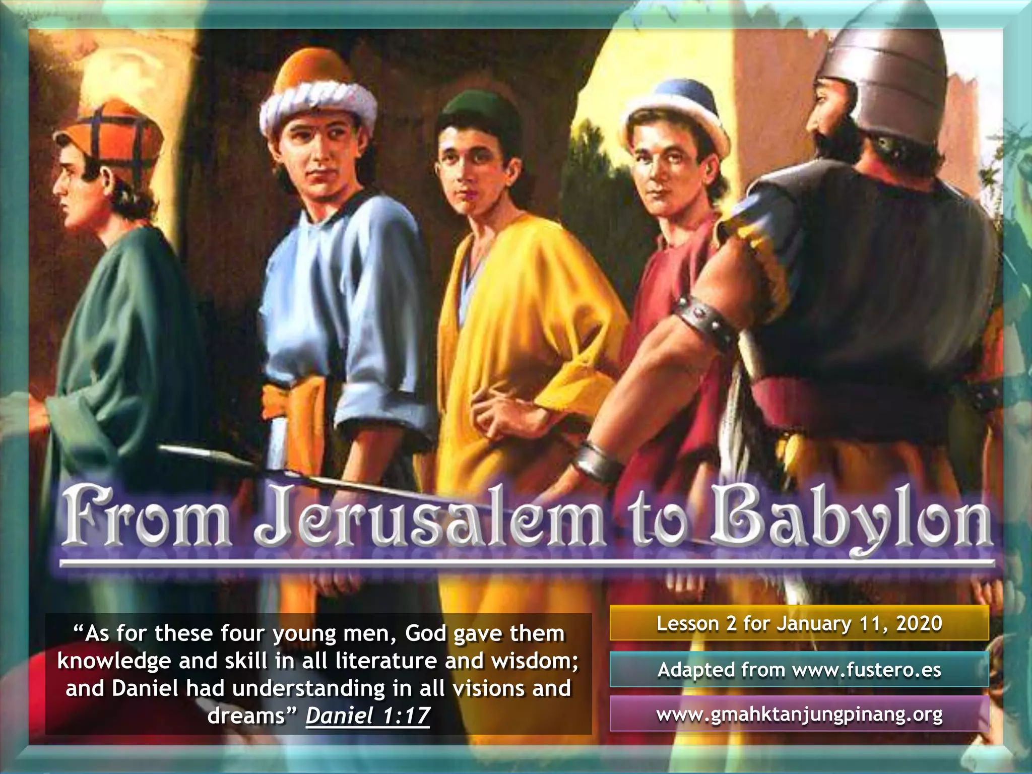 Sabbath school lesson 2, 1st quarter 2020 | PPTX