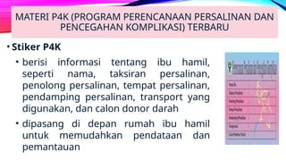 p4k 2024 program perencanaan kehamilan dan pencegahan komplikasi ...