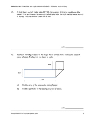 P4 maths ca1_2016_word_problems_solutions_modelled_after_ai_tong | PDF