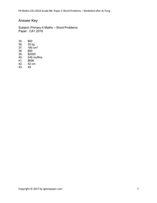 P4 maths ca1_2016_word_problems_solutions_modelled_after_ai_tong | PDF