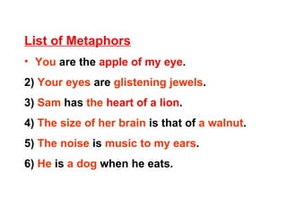 P4 metaphor p4K &4C | PPT