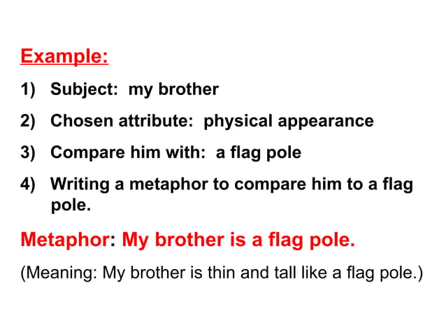 P4 metaphor p4K &4C | PPT