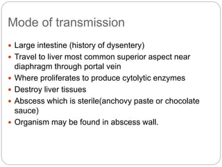 Liver abscess 1 | PPTX
