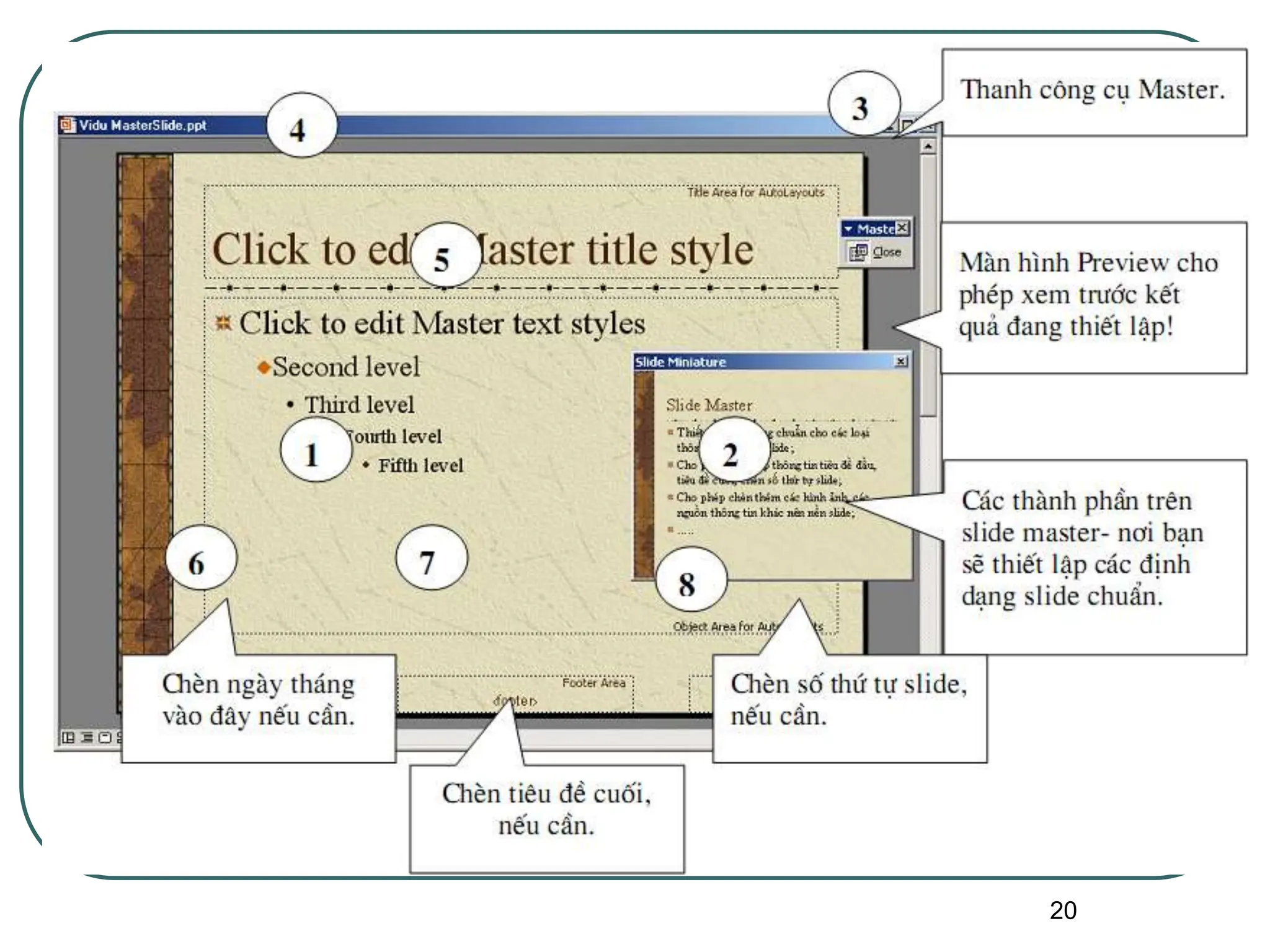 Slide instructions for using powerpoint.ppt