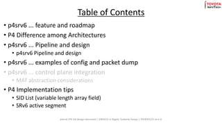 p4srv6 (P4-16) design document rev1.0 | PPT