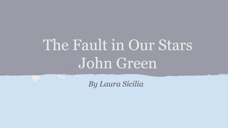 The fault in our stars | PPTX