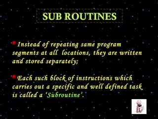 subroutines and interrupts | PPT | Operating Systems | Computer Software and Applications