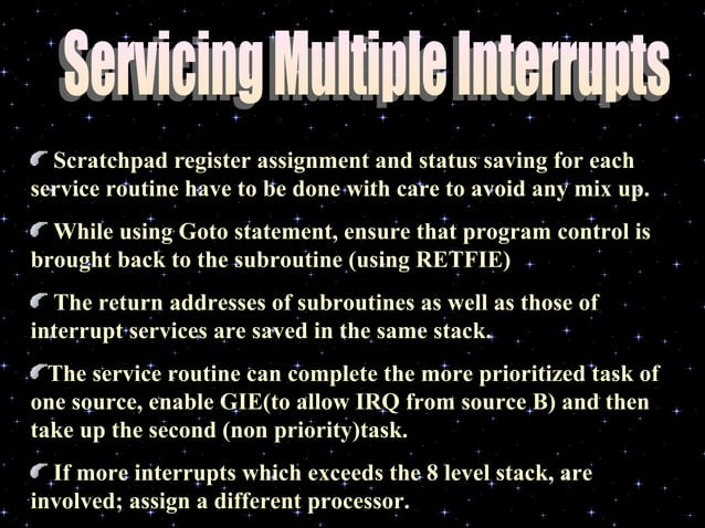 Subroutines And Interrupts Ppt Operating Systems Computer