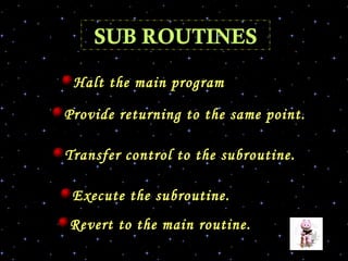 subroutines and interrupts | PPT | Operating Systems | Computer Software and Applications