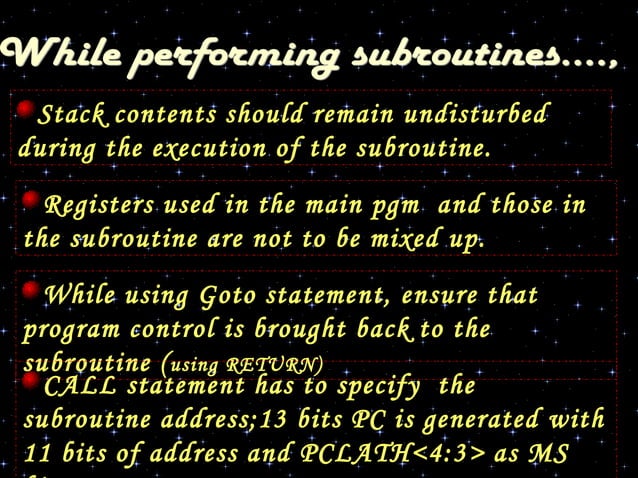 subroutines and interrupts | PPT | Operating Systems | Computer ...