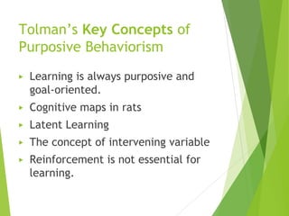 Neo behaviorism | PDF