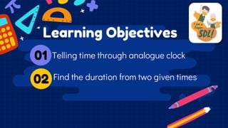 Time (finding duration) Grade 3-4 | PPTX