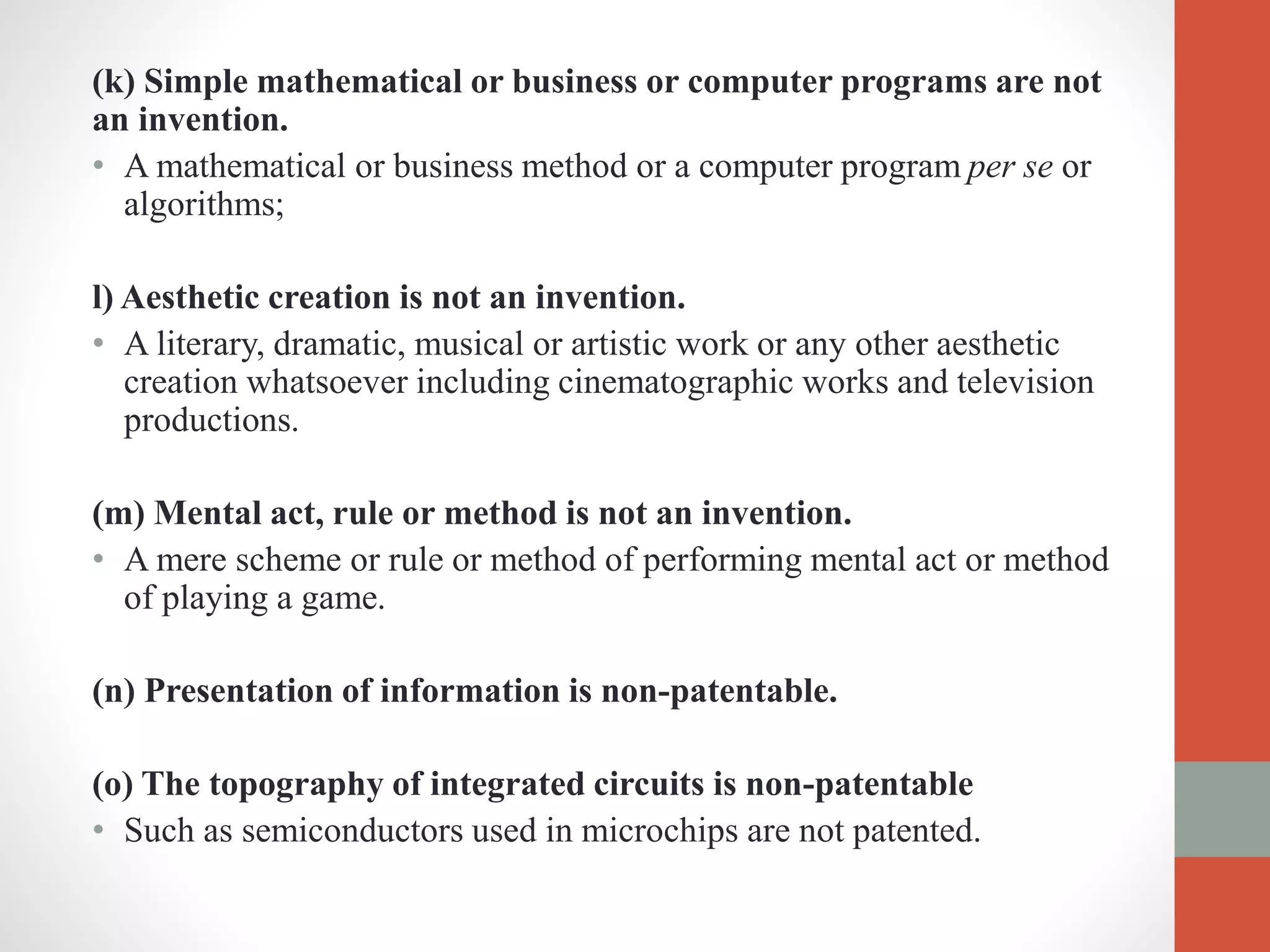 Patentable and Non-Patentable inventions.pptx