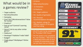 P4 writing a games review | PPTX