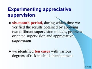 Appreciative Supervision | PPT