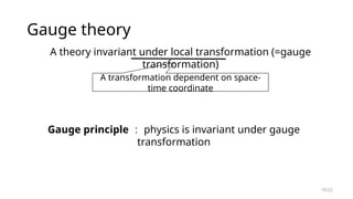 kaluza klein theory overlook and influence in gauge theory | PPT