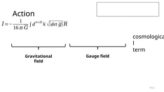 kaluza klein theory overlook and influence in gauge theory | PPT