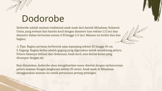 Presentasi P5 Manado mengenai permainan tradisional | PPTX