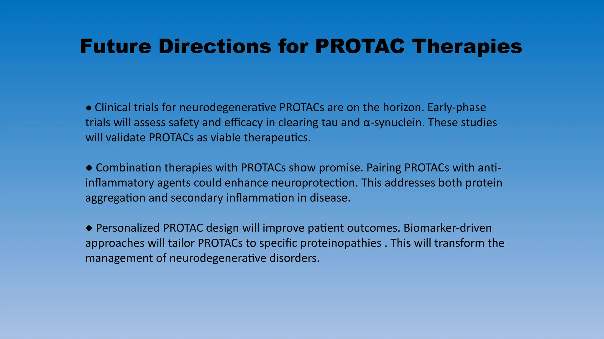 Targeted protein degradation in neurodegeneration | PPTX