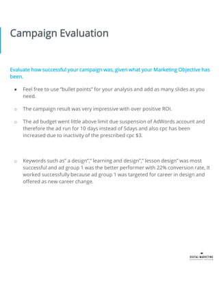 Google Adwords Project | PDF