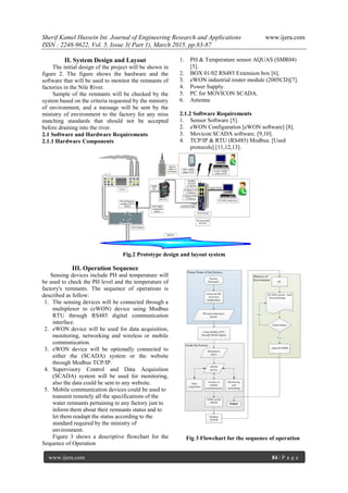 A Novel Prototype Model for Monitoring the Factories Remnants on Nile River | PDF