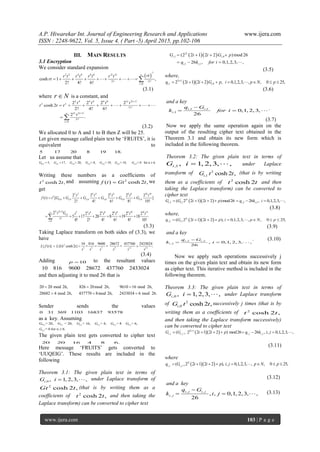 Cryptography Using Laplace Transform | PDF | Programming Languages | Computing