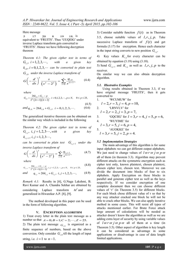 Cryptography Using Laplace Transform | PDF | Programming Languages | Computing