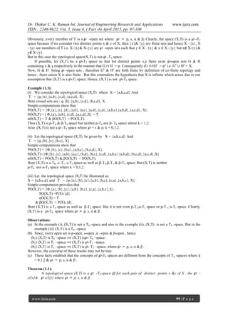 An Overview of Separation Axioms by Nearly Open Sets in Topology. | PDF