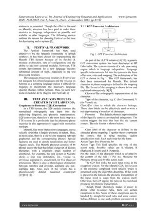 Grapheme-To-Phoneme Tools for the Marathi Speech Synthesis | PDF