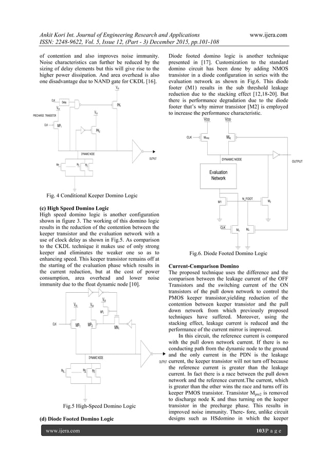 Ultra Low Power Design and High Speed Design of Domino Logic Circuit | PDF | Physics | Science