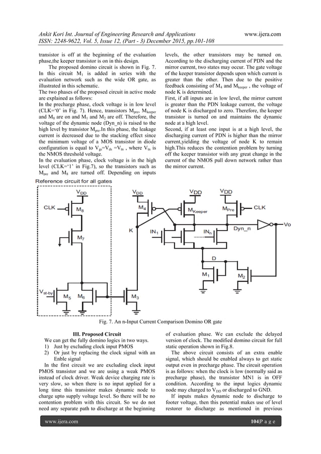 Ultra Low Power Design and High Speed Design of Domino Logic Circuit | PDF | Physics | Science